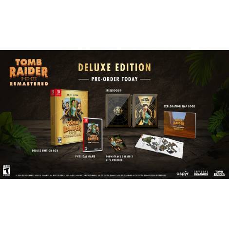 Tomb Raider I-III Remastered Starring Lara Croft Deluxe Edition ...